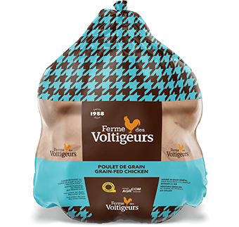 Poulet entier végétal | Ferme des Voltigeurs